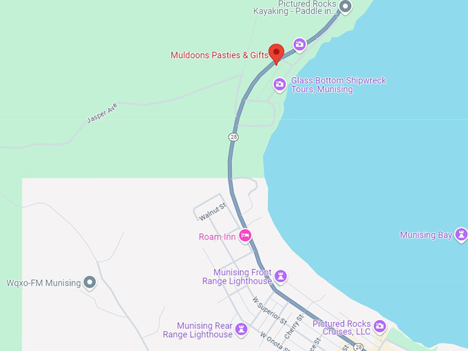 muldoons pasties & gifts 10 map