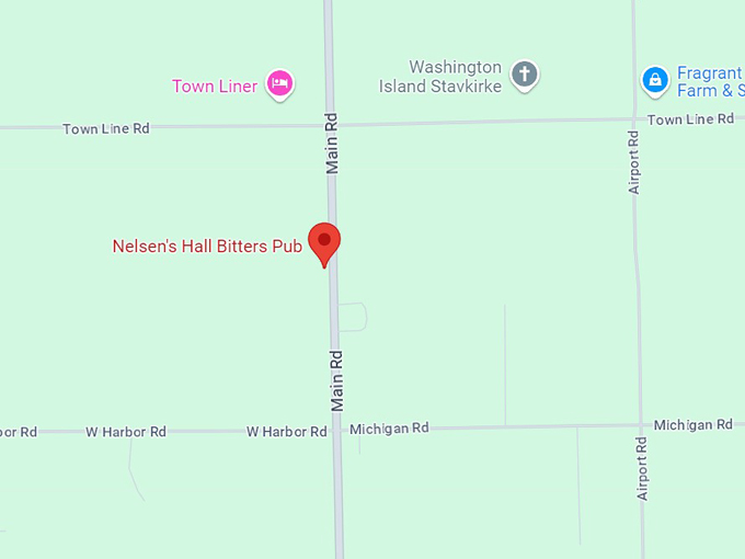 nelsen's hall and bitters club washington 10 map