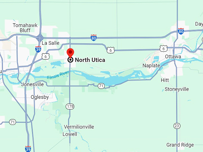north utica, illinois 10 map