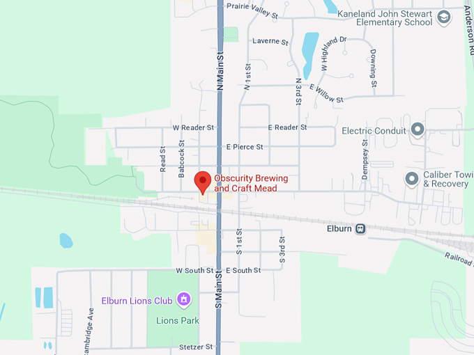 obscurity brewing and craft mead 10 map