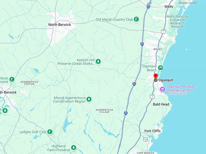 ogunquit, maine 10 map