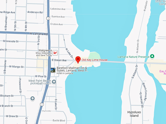 old key lime house 10 map