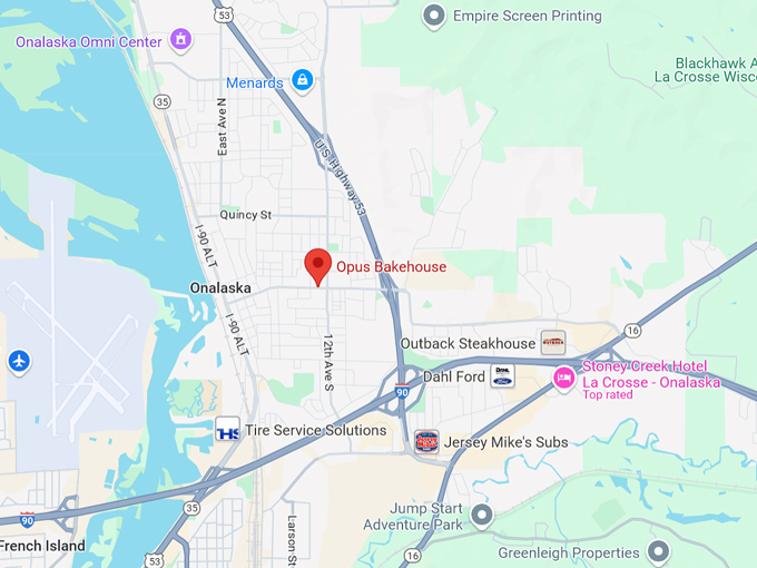 opus bakehouse 10 map