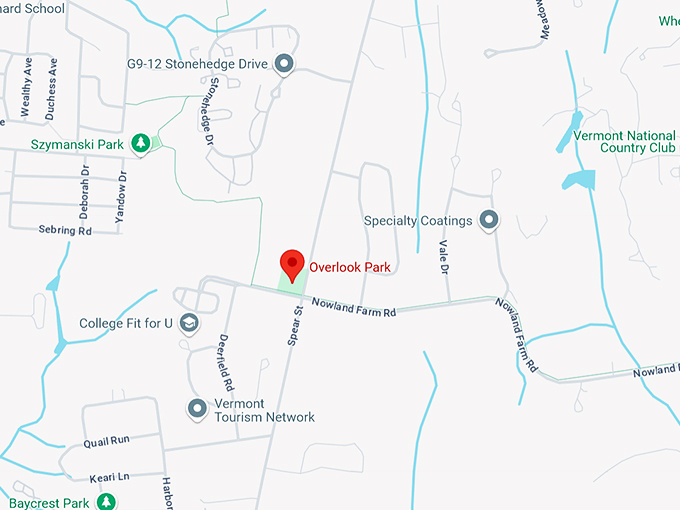 overlook park 10 map