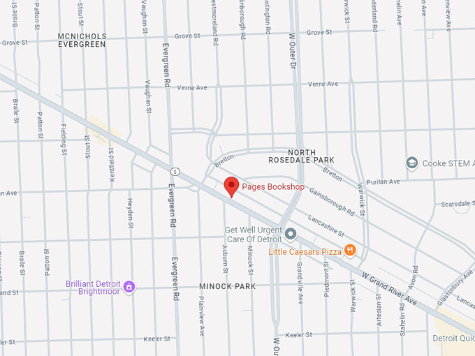 pages bookshop 10 map