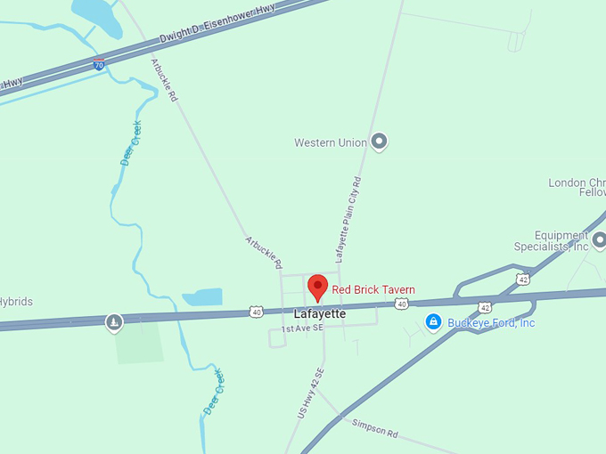 red brick tavern 10 map