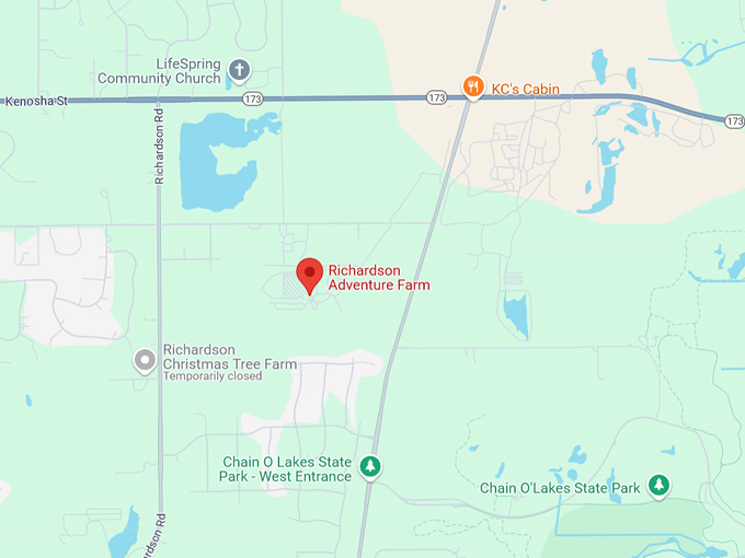 richardson adventure farm 10 map