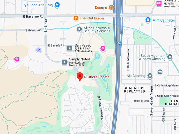 rustler&rsquo;s rooste 10 map