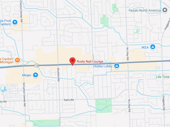 rusty nail lounge 10 map