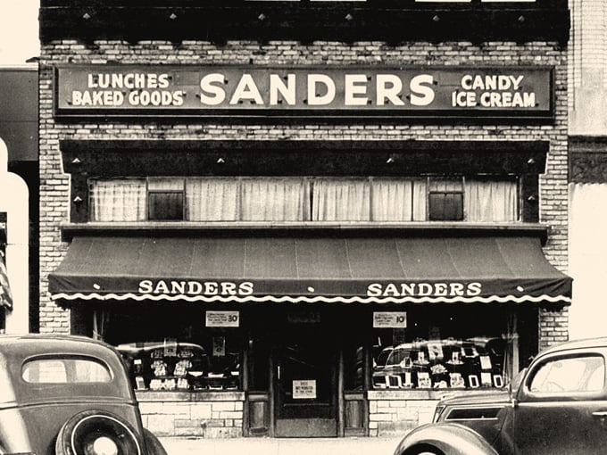 sanders chocolate & ice cream shoppe 2
