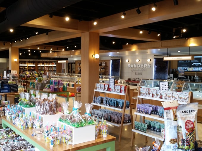 sanders chocolate & ice cream shoppe 7