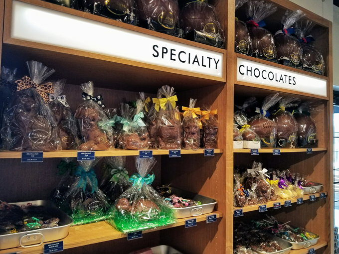 sanders chocolate & ice cream shoppe 8