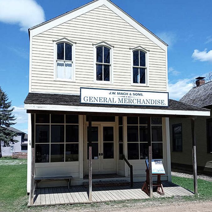 J.W. Mach & Sons General Merchandise offered everything from sugar to suspenders, the Amazon.com of its day but with more conversation.