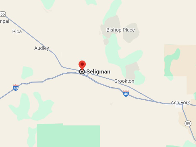 seligman, az 10 map