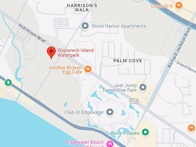 shipwreck island waterpark 10 map