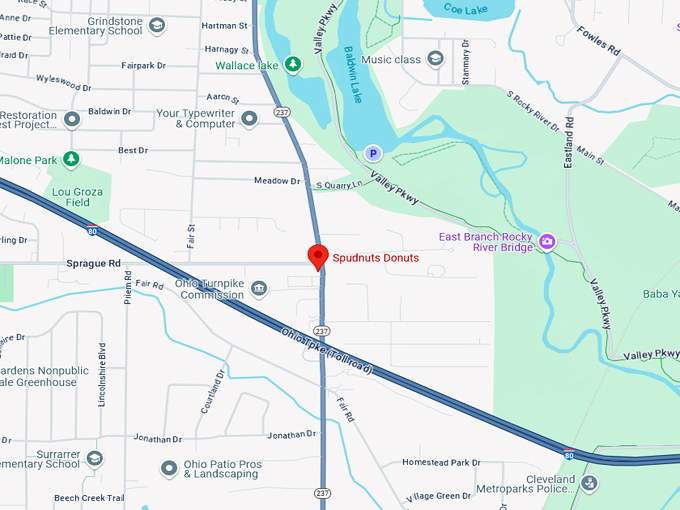 spudnuts donuts 10 map