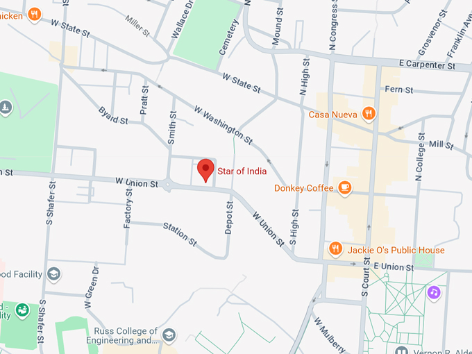 star of india 10 map