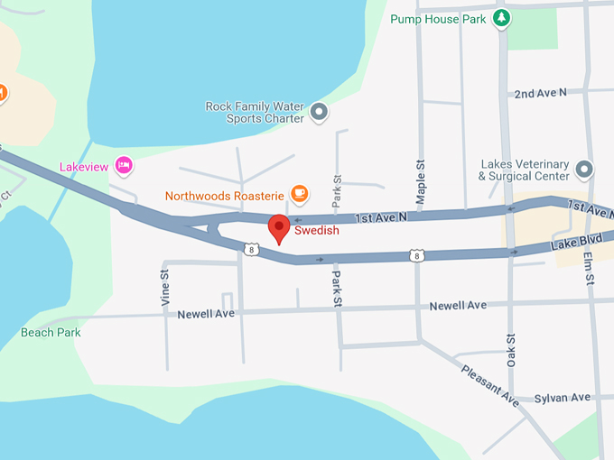 swedish restaurant 10 map