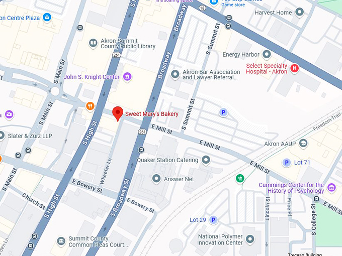 sweet mary's bakery 10 map