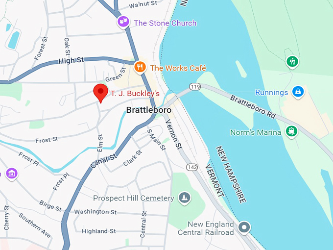 t.j. buckley&rsquo;s 10 map