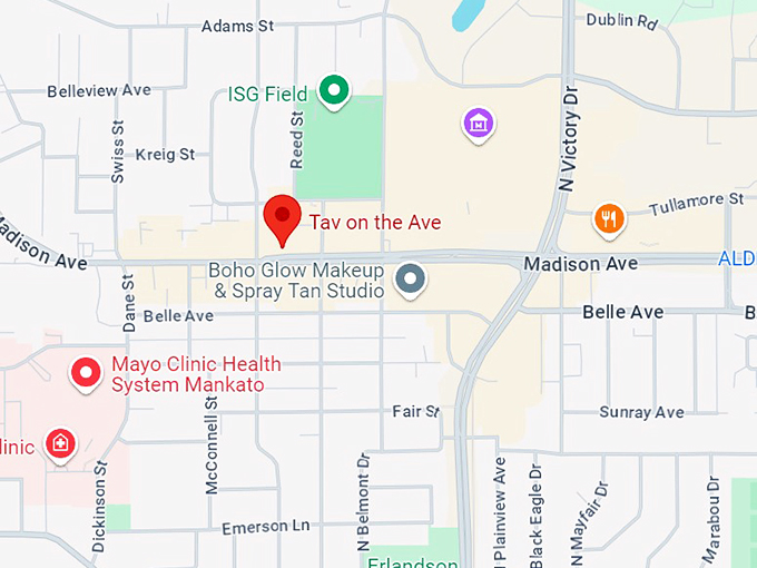 tav on the ave 10 map