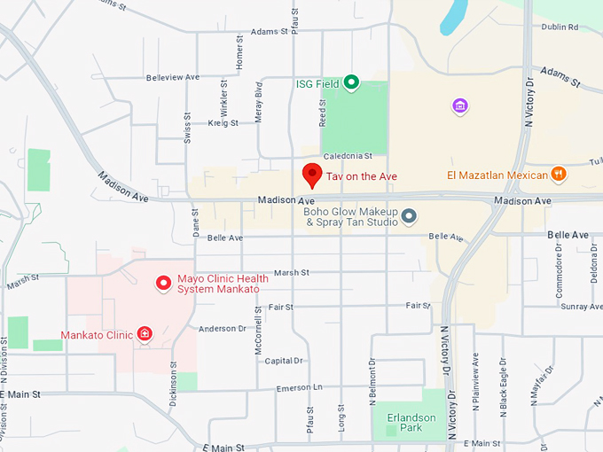 tav on the ave 10 map