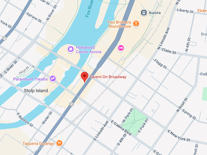 tavern on broadway 10 map