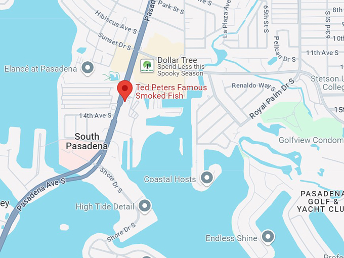 ted peters famous smoked fish 10 map