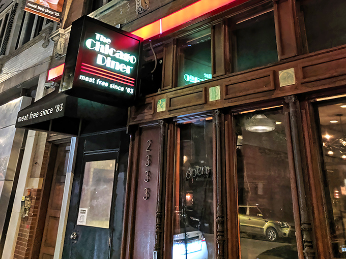the chicago diner, logan square 1