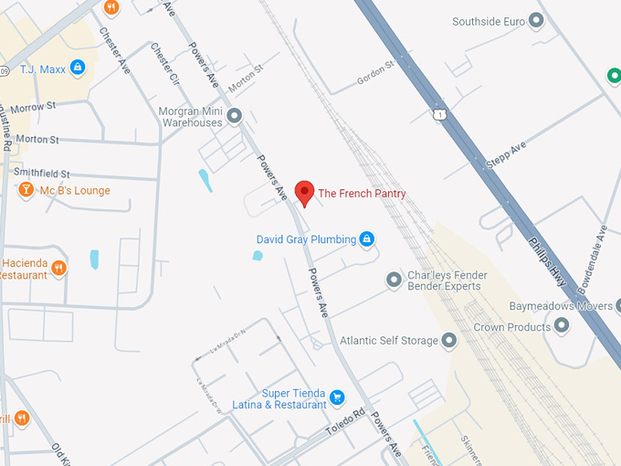 the french pantry 10 map