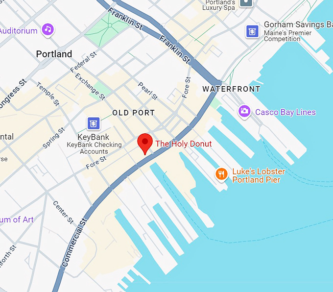 the holy donut 10 map