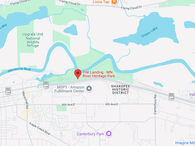 the landing mn river heritage park 10 map