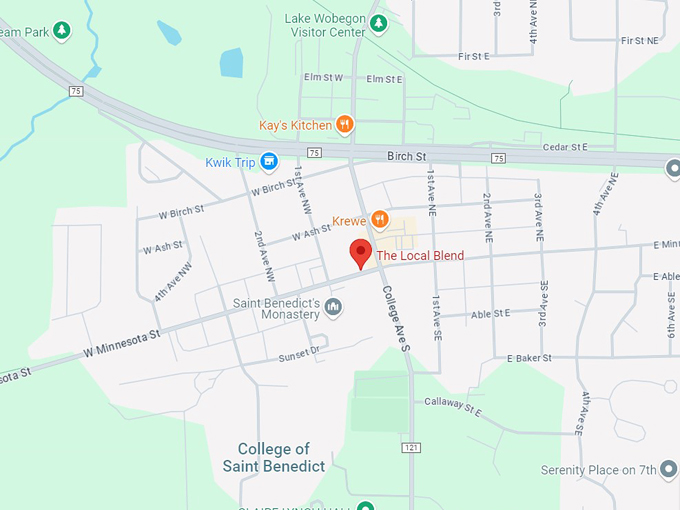 the local blend 10 map