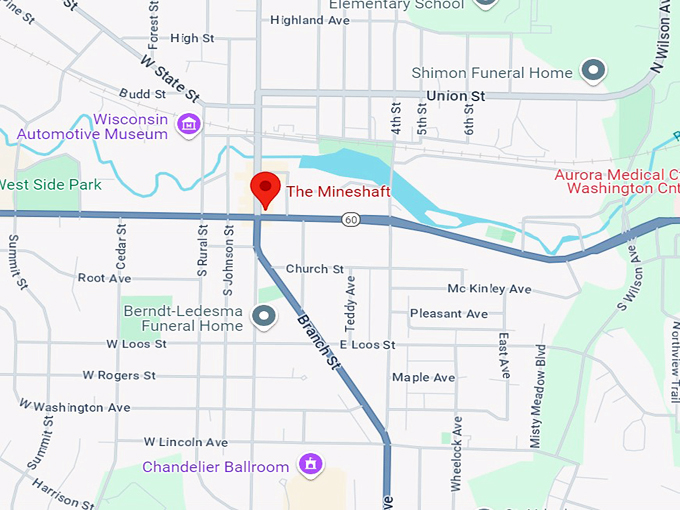 the mineshaft 10 map