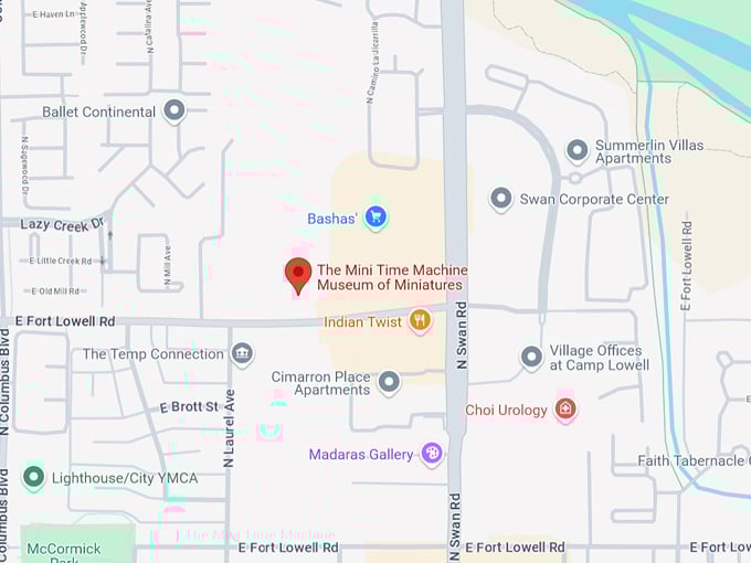 the mini time machine museum of miniatures 10 map