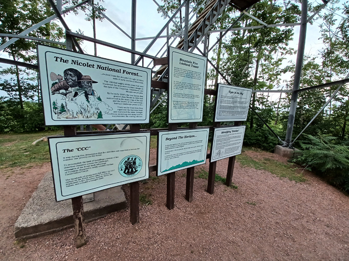 the mountain fire lookout tower 7