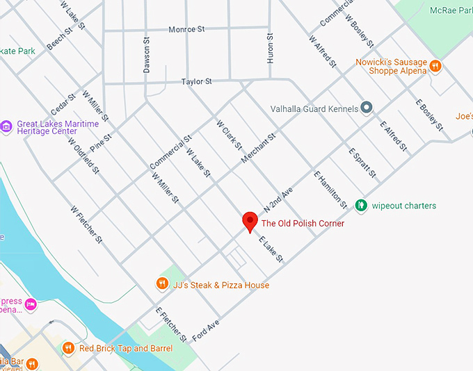 the old polish corner 10 map