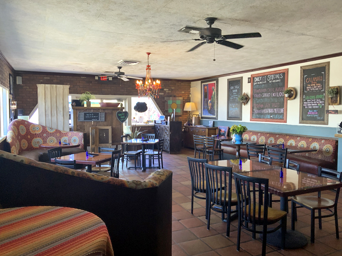 the original blue adobe grille 2