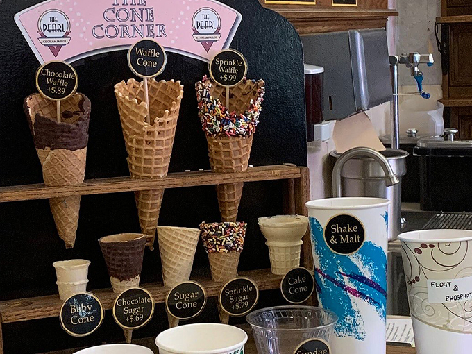 the pearl ice cream parlor 9