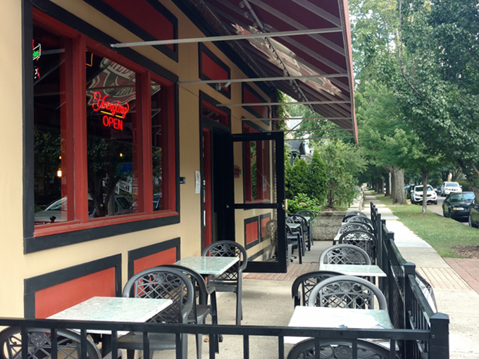 the red brick tap & grill 9