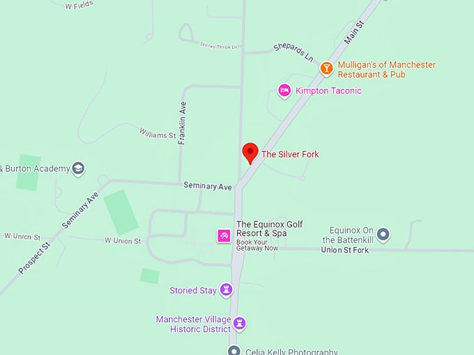 the silver fork 10 map