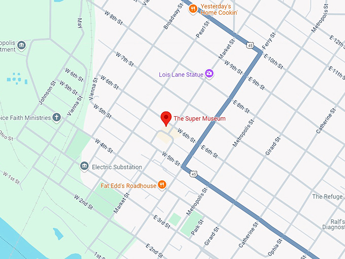 the super museum 10 map