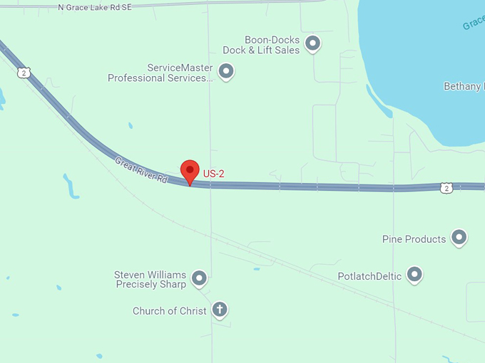 the us 2 top of the lake scenic byway 10 map