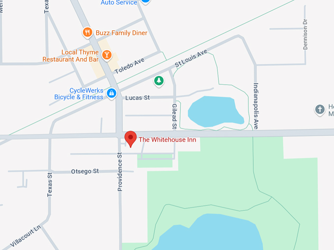 the whitehouse inn 10 map