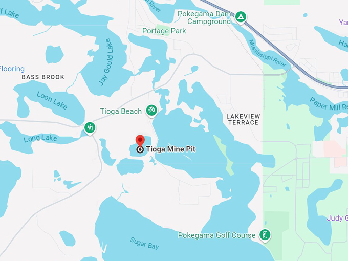 tioga mine pit 10 map