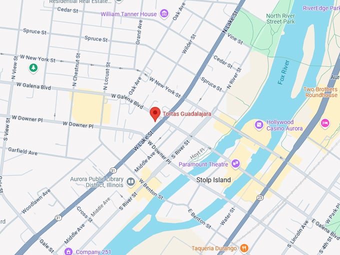 tortas guadalajara 10 map