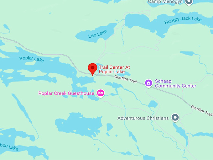 trail center lodge 10 map