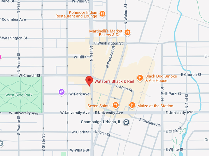 watson's shack & rail 10 map