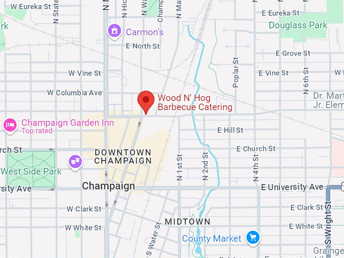 wood n' hog barbecue catering 10 map