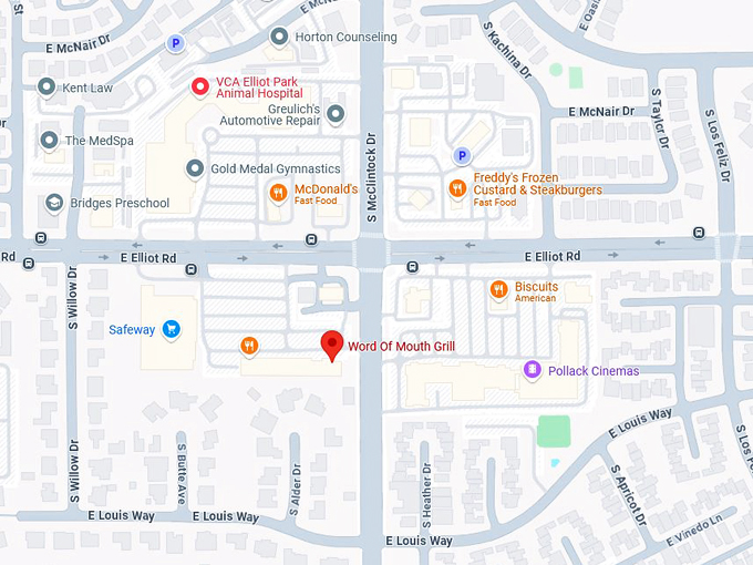 word of mouth grill 10 map